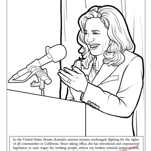 President Joe Biden - Vice President Kamala Harris Coloring Book 2020 ...