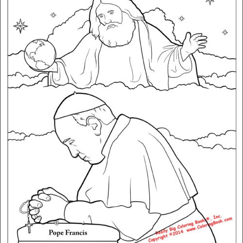 Pope Francis Coloring & Activity Book - Imprint Coloring Books