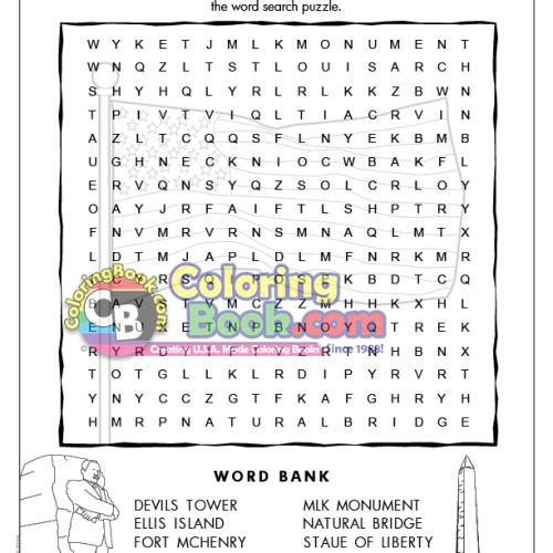Puzzles and Word Search Imprintable Coloring and Activity Book ...